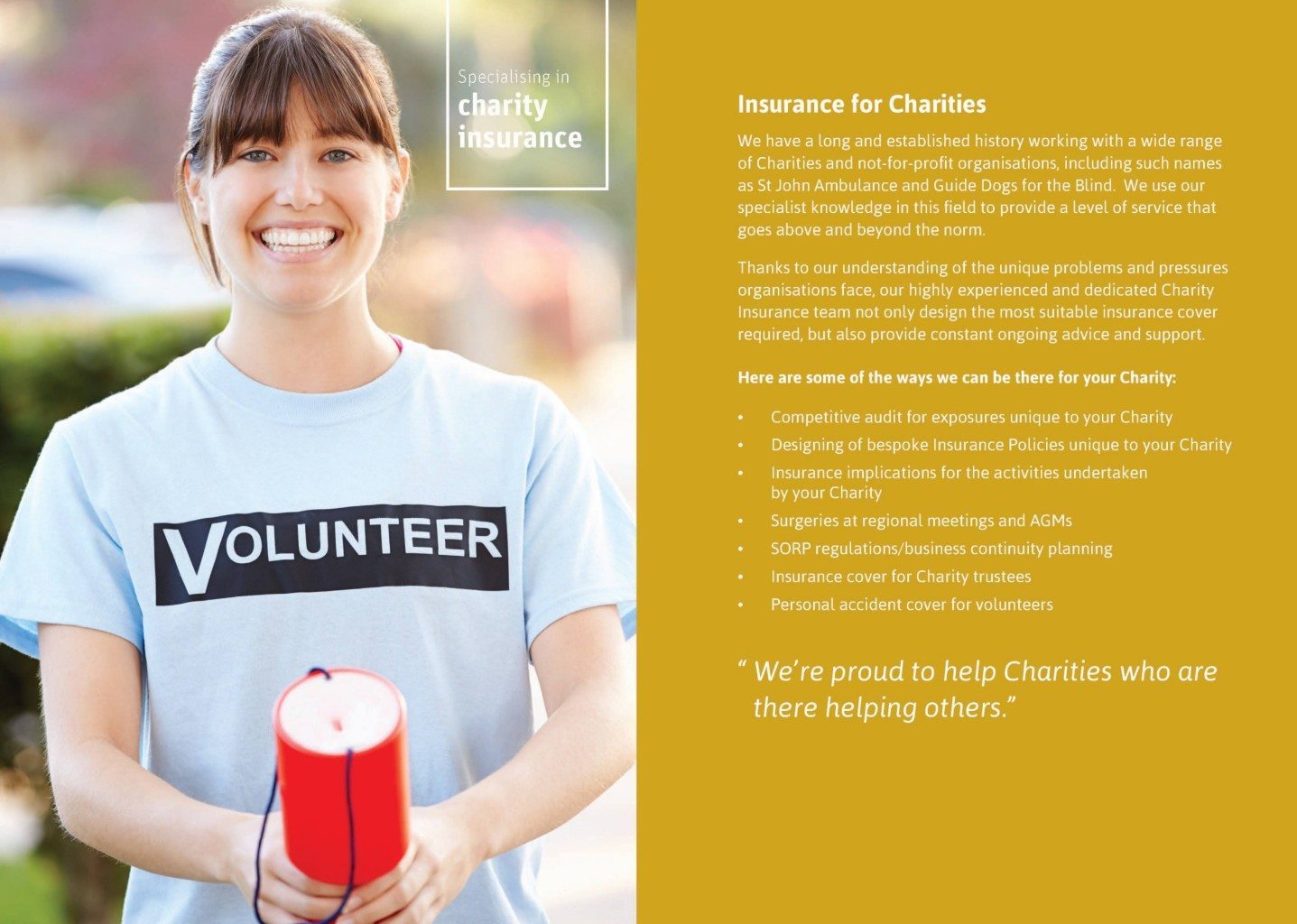 Our corporate brochure - Packetts Chartered Insurance Brokers